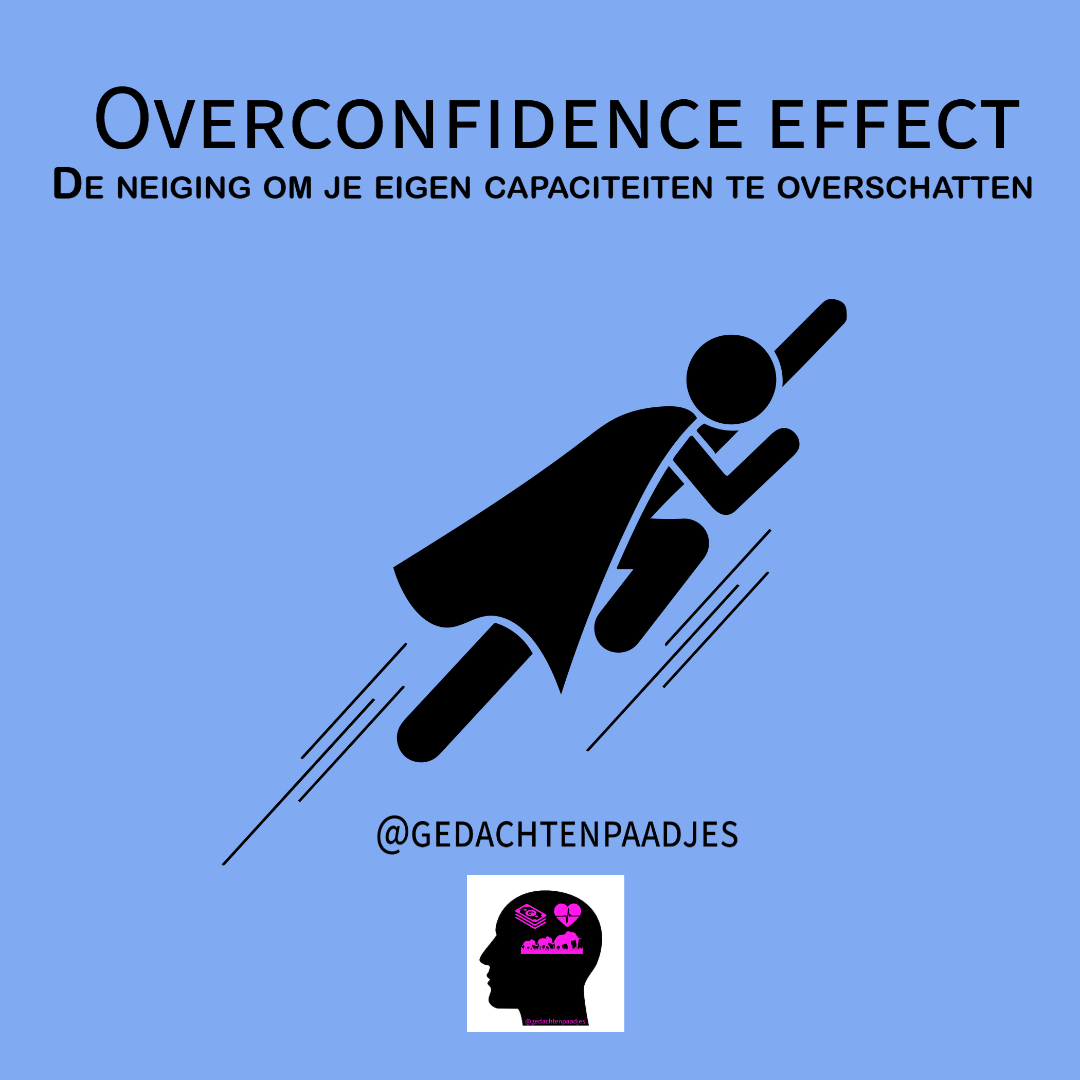 De gedachtenpaadjes collectie - Overconfidence effect